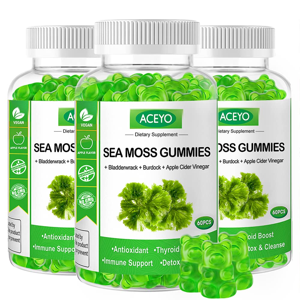 vegan sea moss gummies for energy