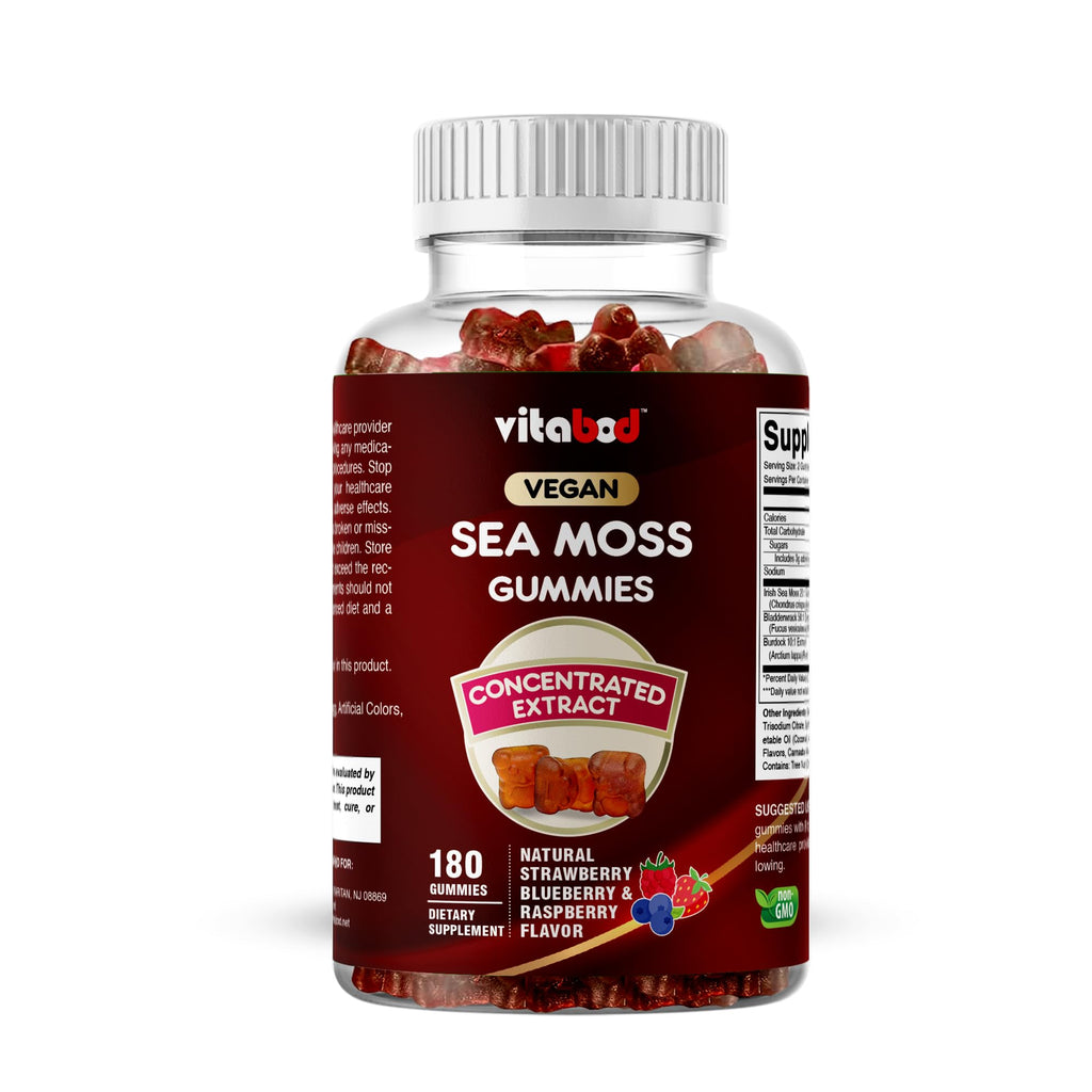 vegan sea moss gummies for health