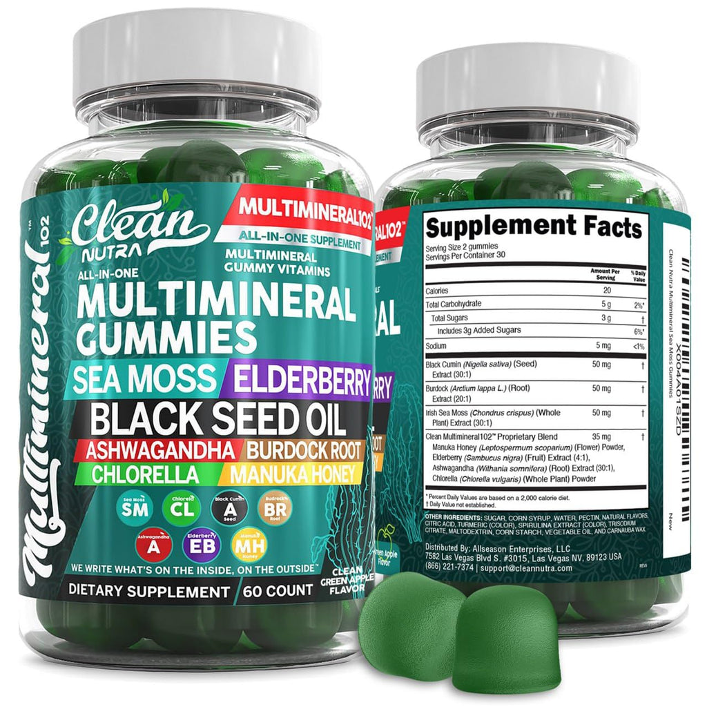 vegan sea moss gummy vitamins
