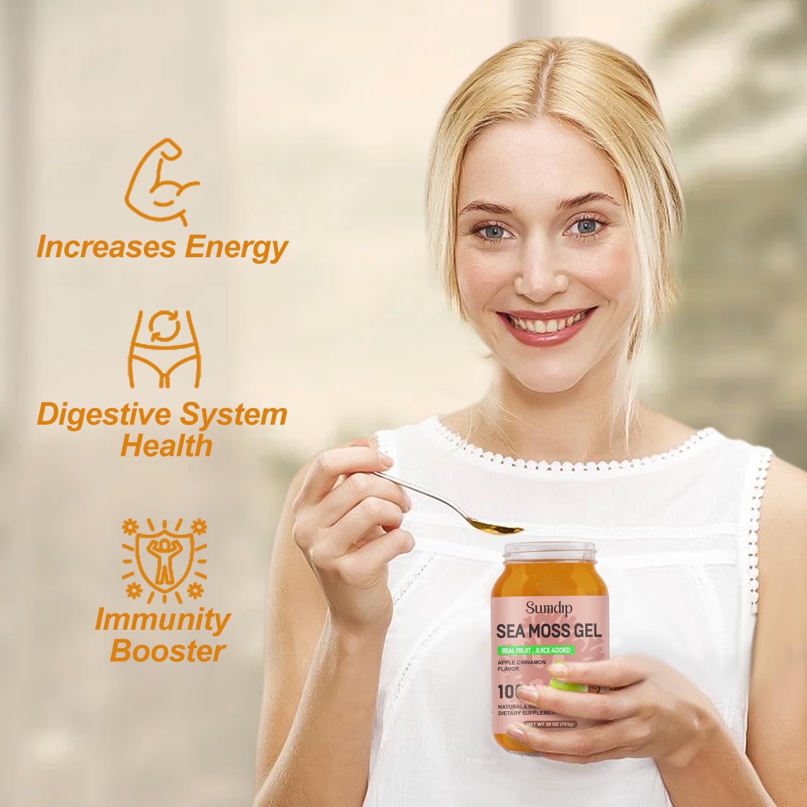 vegan sea moss health supplement