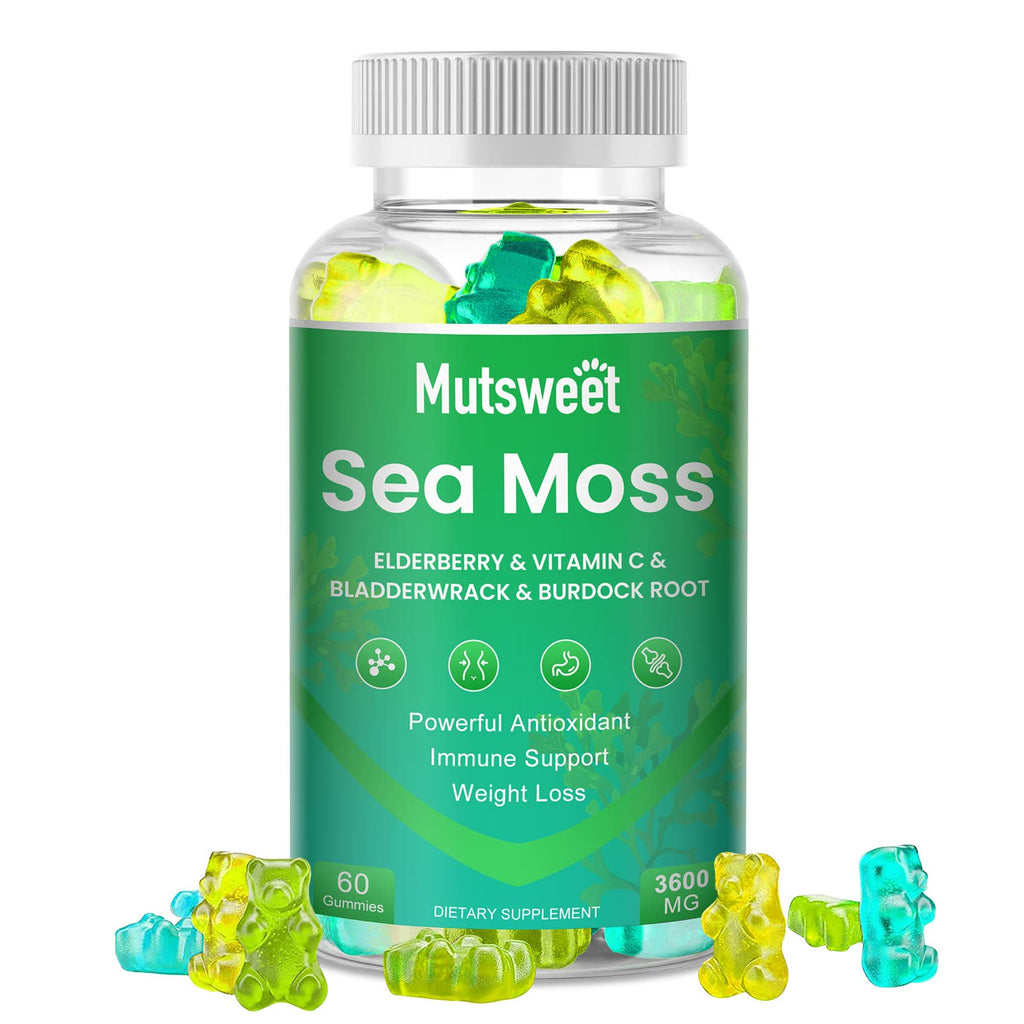vegan sea moss mushroom powder