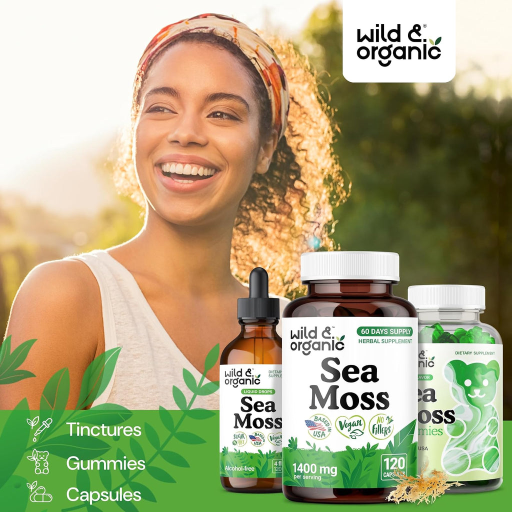 vegan sea moss nutrition capsules