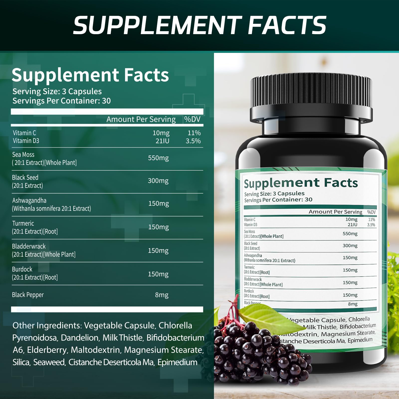 vegan sea moss supplement benefits