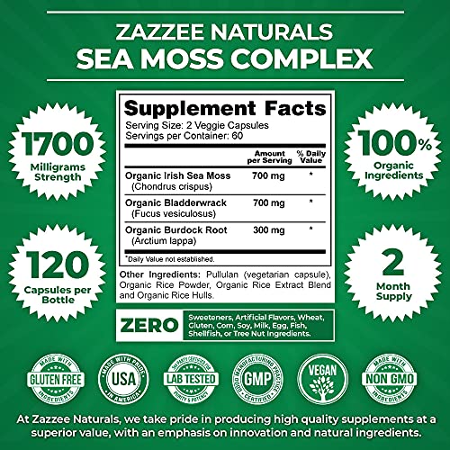 vegan sea moss supplement for energy