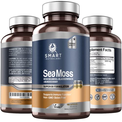 vegan sea moss supplement for immunity