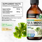 Vegan seaweed multivitamin for women