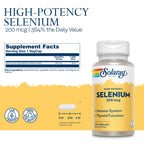 Vegan selenium capsules for health