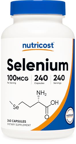 Vegan selenium capsules for wellness