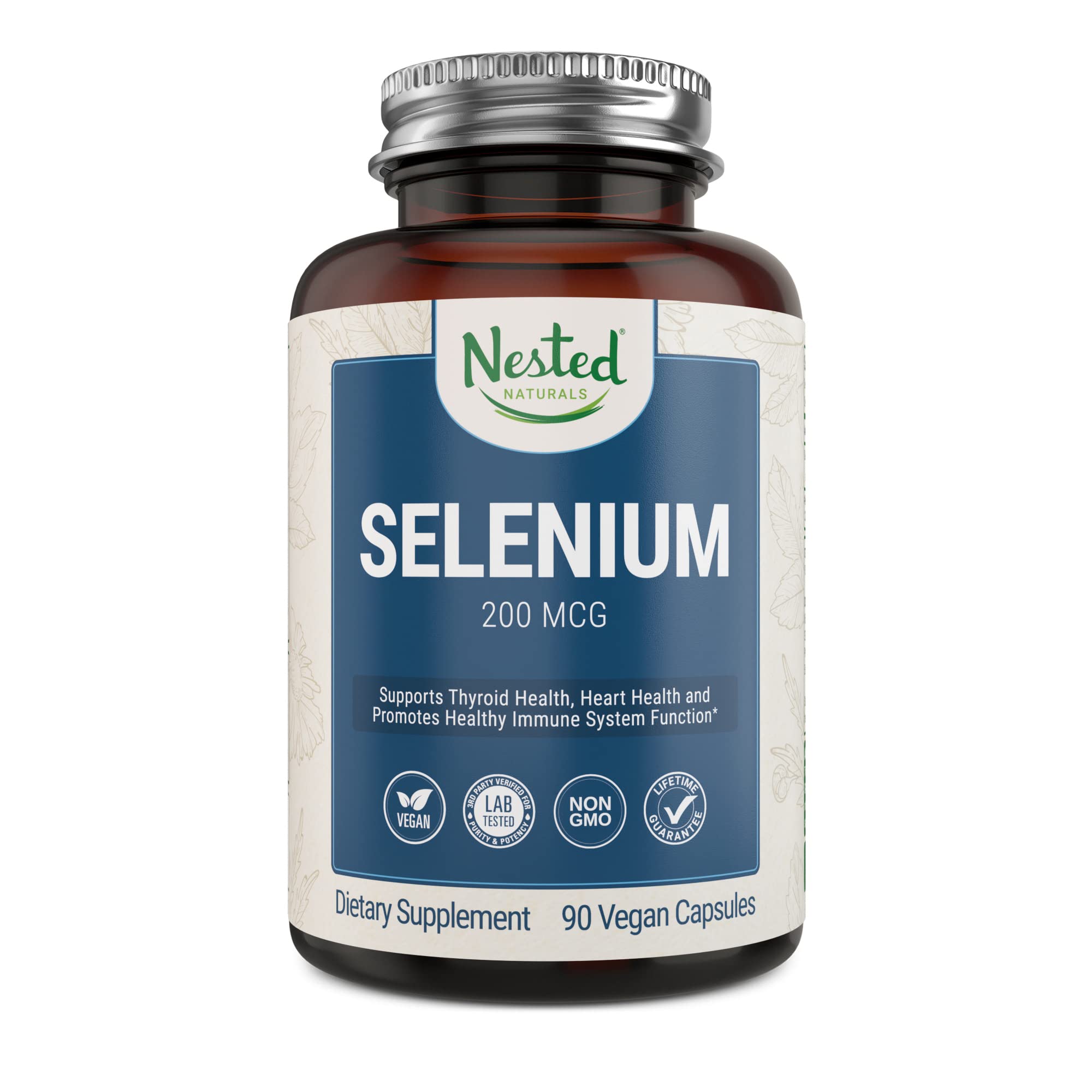 Vegan selenium supplement for health