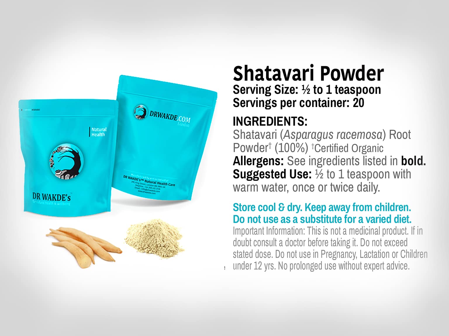 vegan shatavari powder for energy