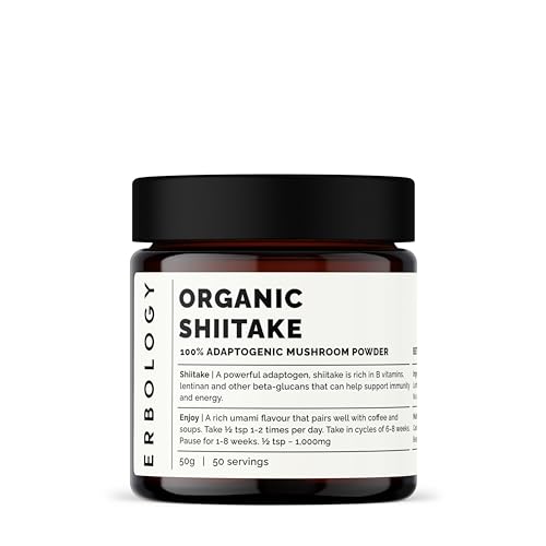 vegan shiitake mushrooms for energy boost