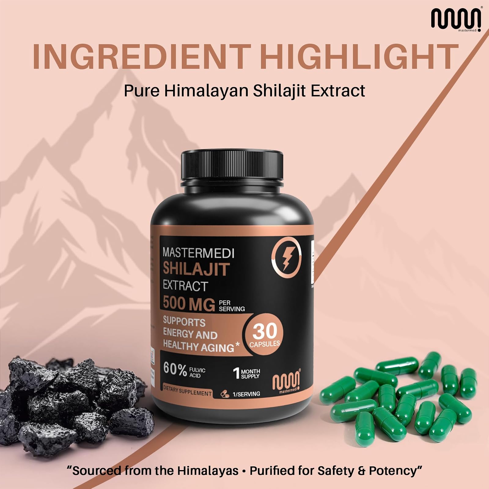vegan Shilajit for vitality