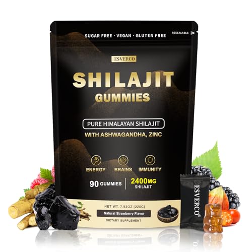 Vegan shilajit gummies for energy