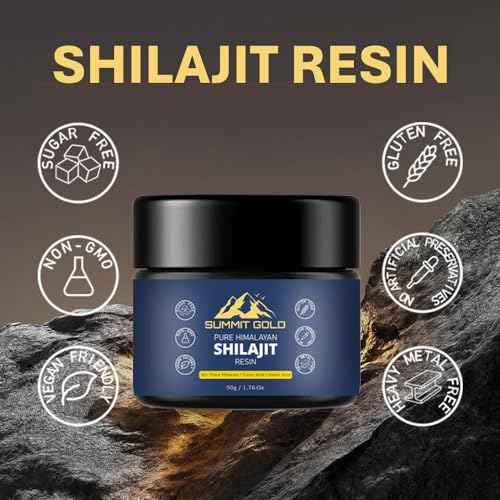 vegan shilajit resin supplement