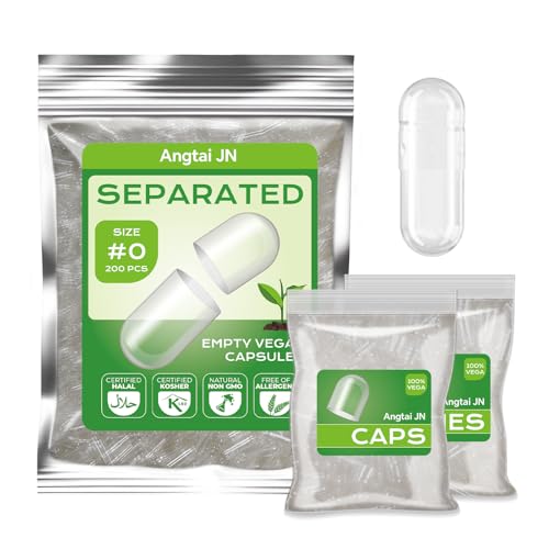 Vegan Size empty pill capsules kit