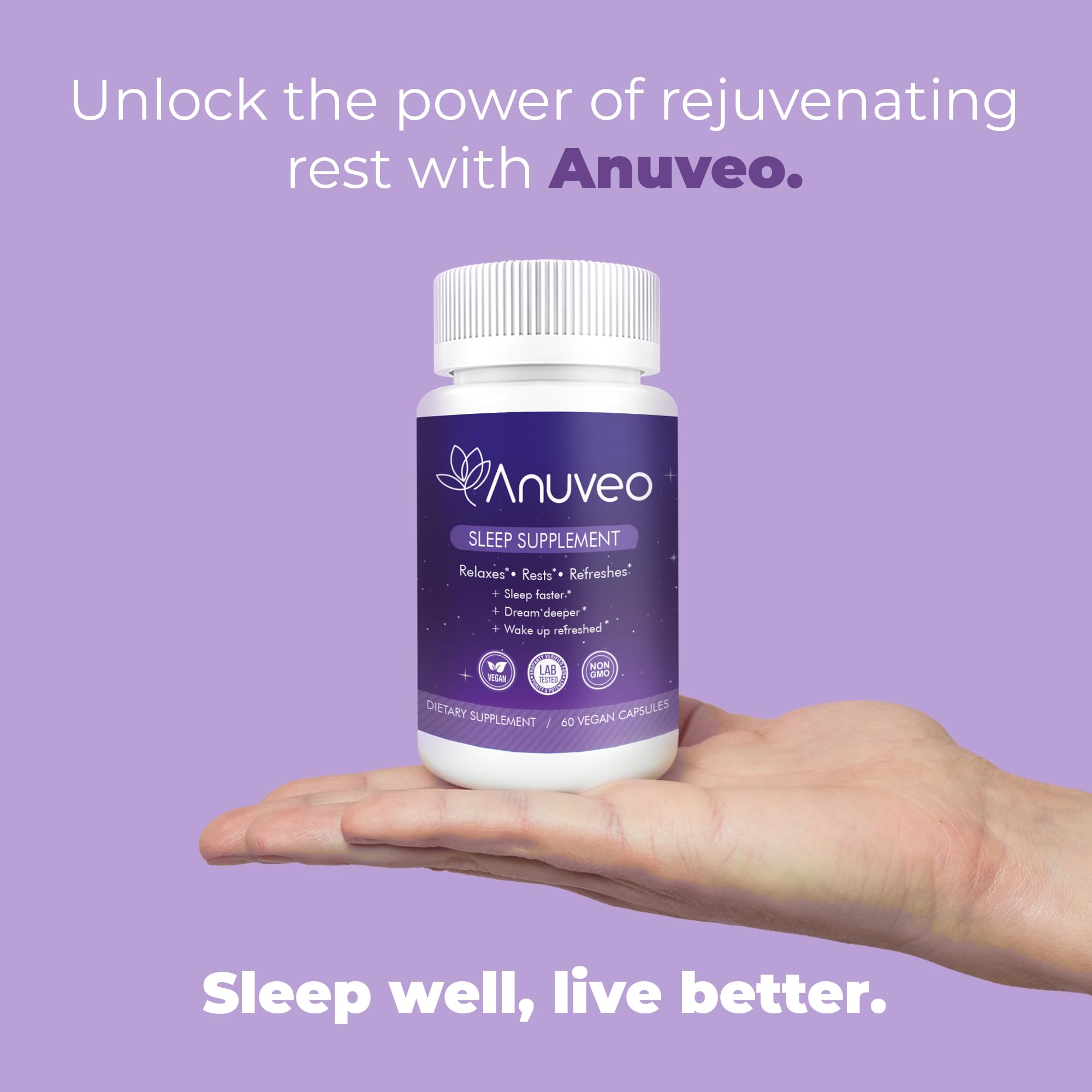 vegan sleep aid capsules for wellness