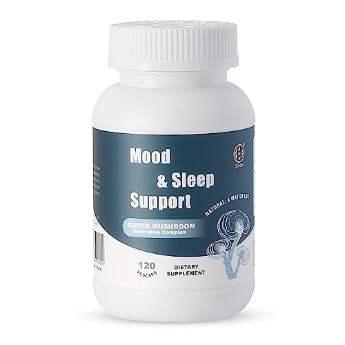 vegan sleep aid supplement with mushrooms