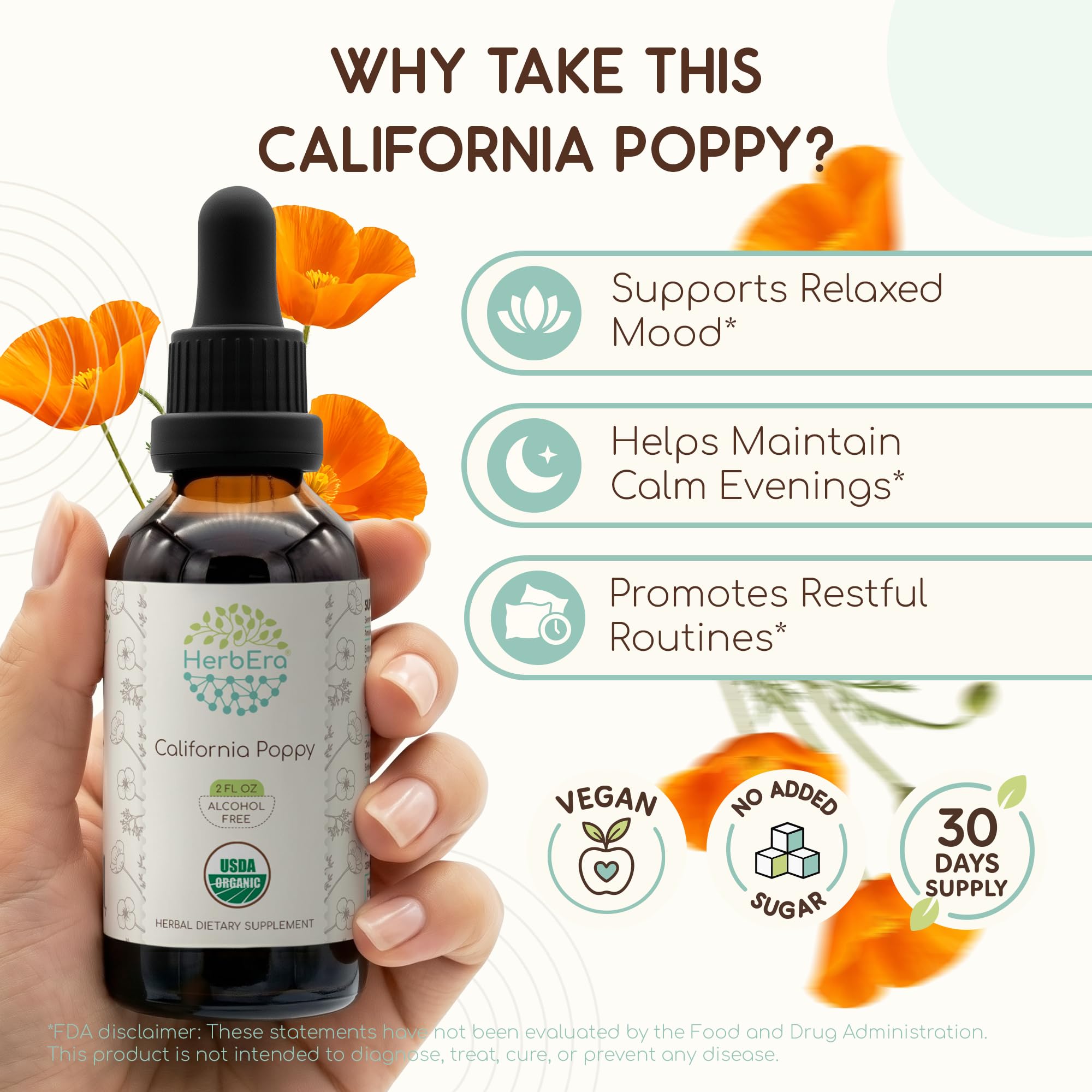vegan sleep drops for calming effects