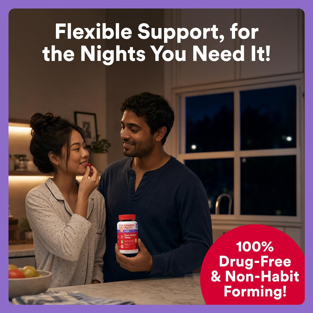 Vegan sleep gummies for nighttime comfort