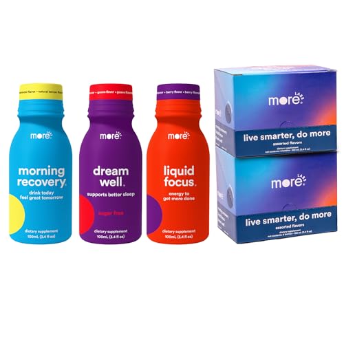 Vegan smart drink shots for focus
