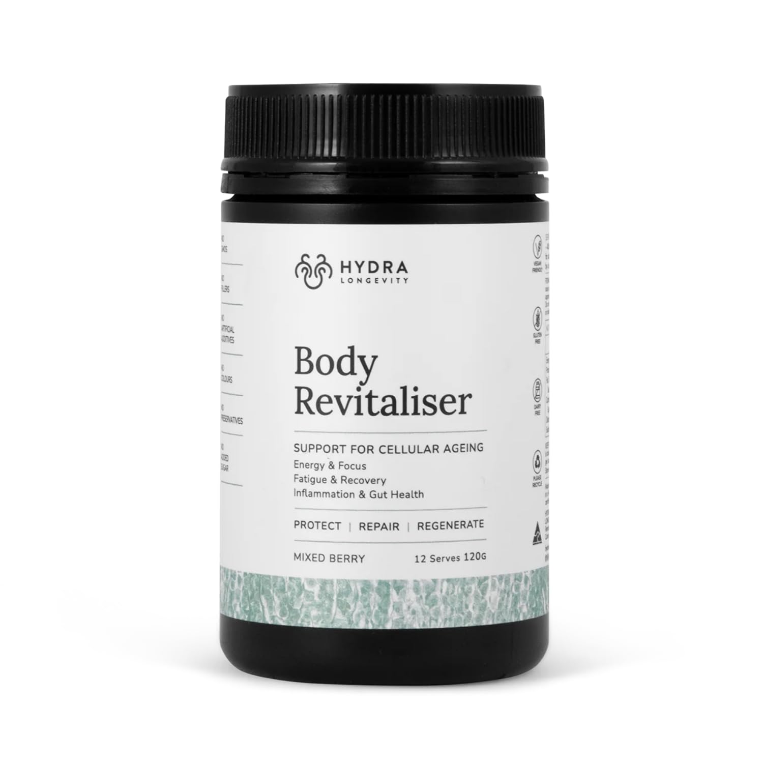 vegan smoothie mix with chlorella