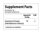 vegan source of Sarsaparilla fiber