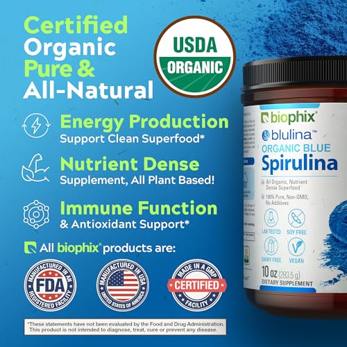 vegan source of spirulina nutrition