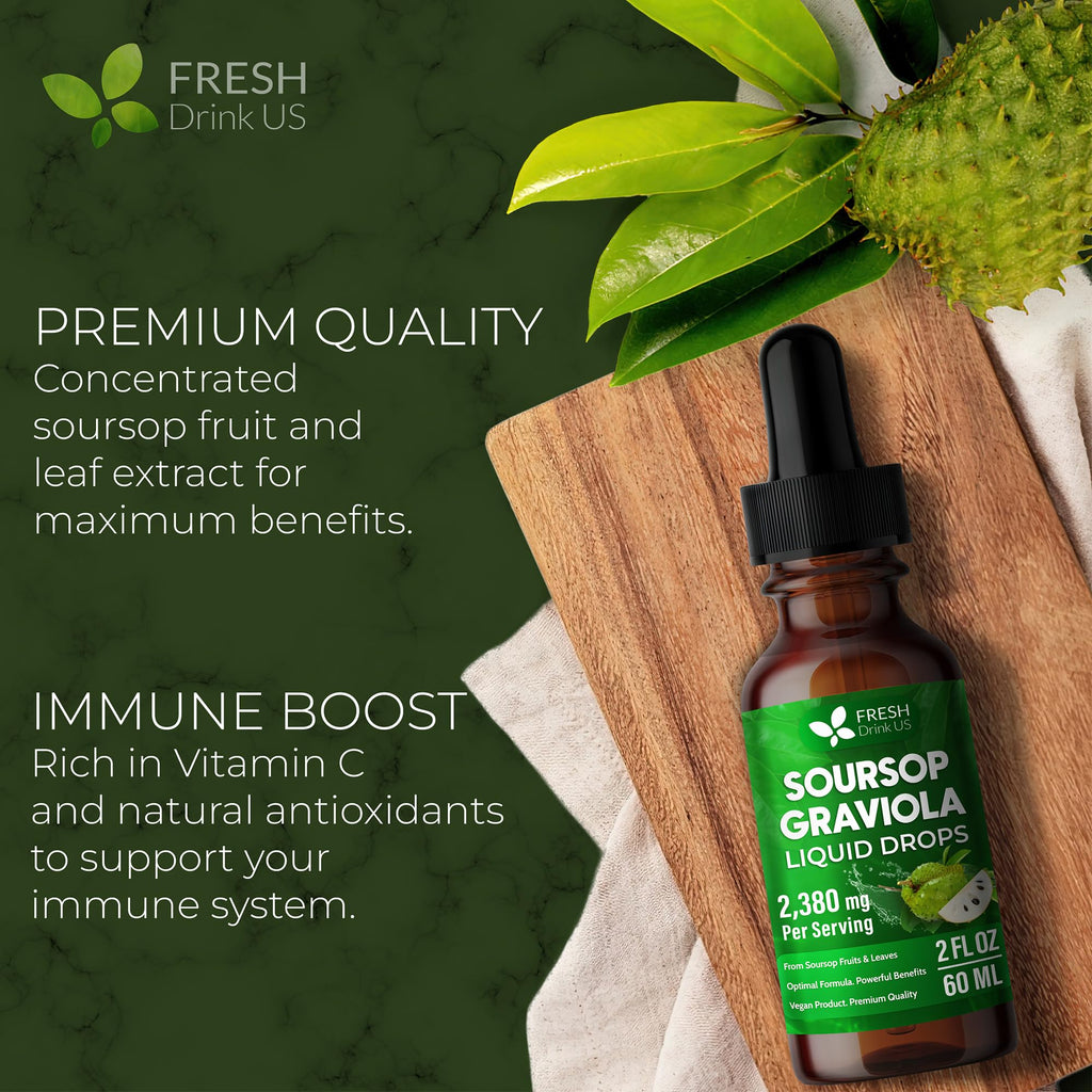 Vegan soursop extract for health
