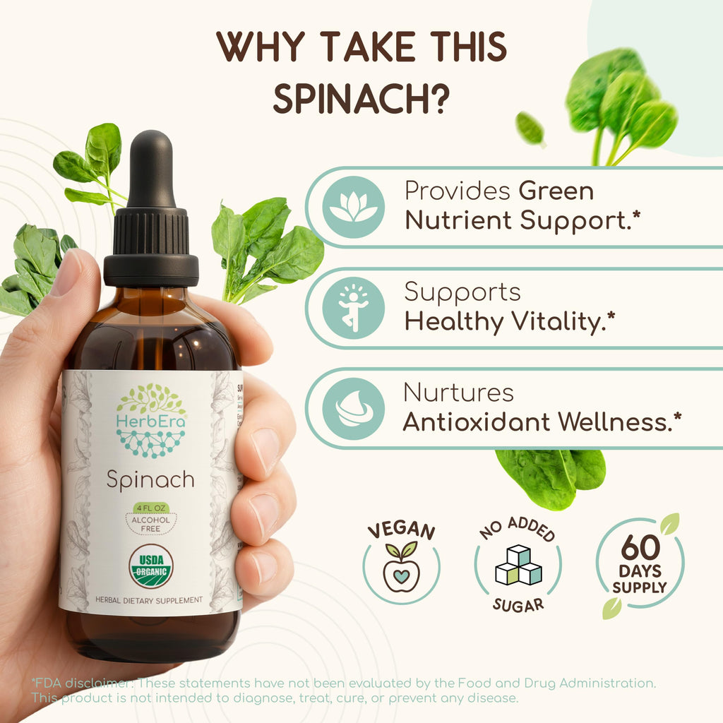 vegan spinach extract for antioxidant support