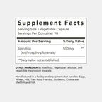 vegan spirulina capsules for health