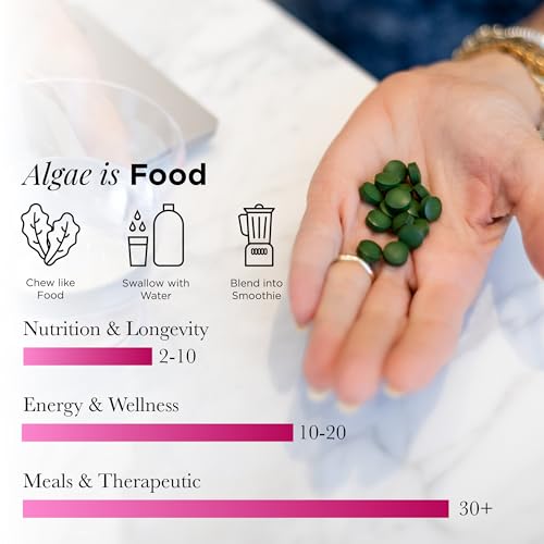 vegan spirulina & chlorella health boost