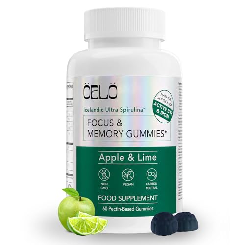 Vegan spirulina cognitive support