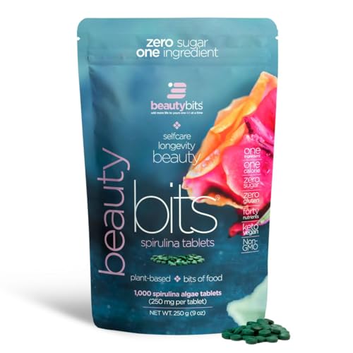 vegan spirulina for healthy hair