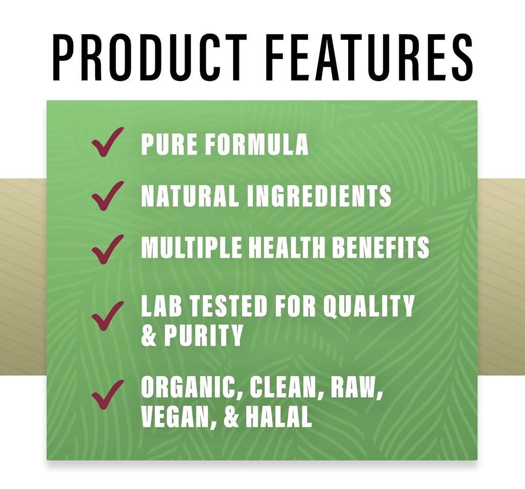 Vegan spirulina for healthy lifestyle