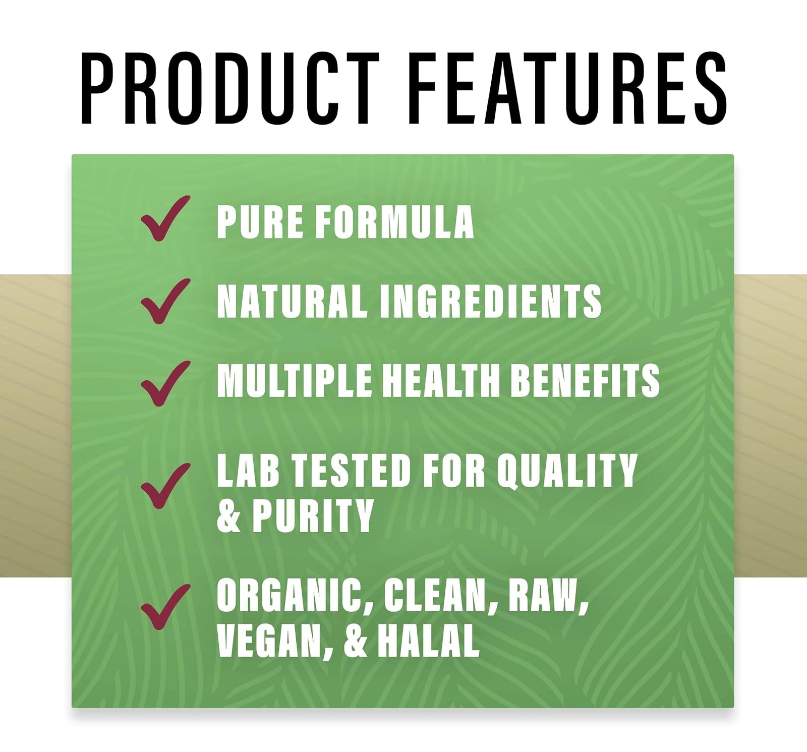 Vegan spirulina for healthy lifestyle
