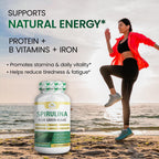 Vegan spirulina for plant-based diets