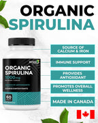 Vegan spirulina for plant-based diets