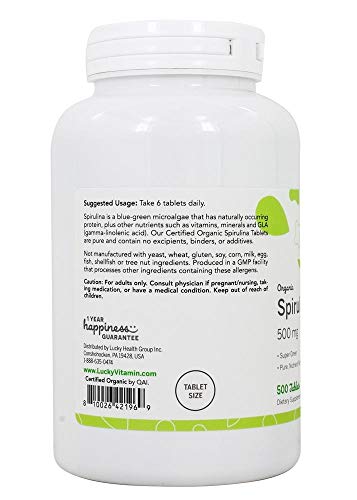 vegan spirulina for protein source