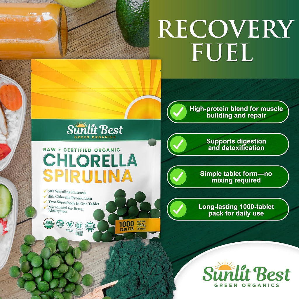 vegan spirulina for wellness