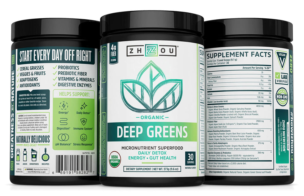 vegan spirulina powder for detox