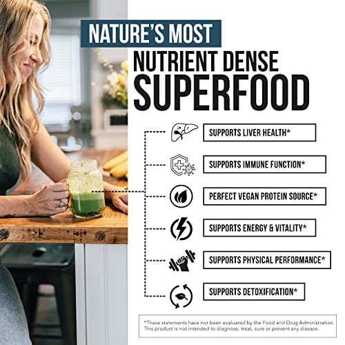 vegan spirulina powder for energy boost