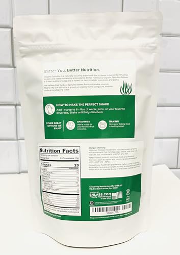 vegan spirulina powder for energy