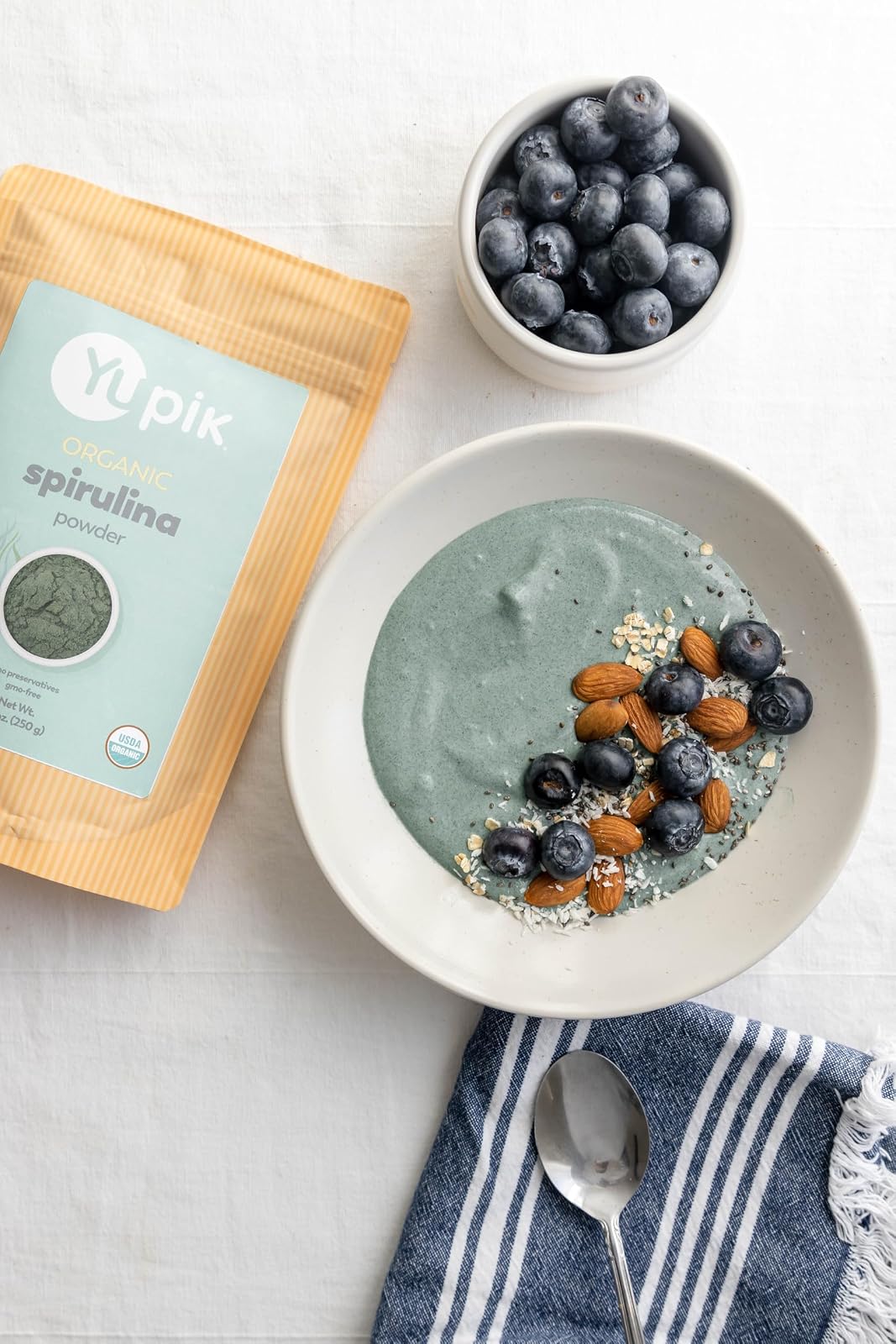 vegan spirulina powder for health