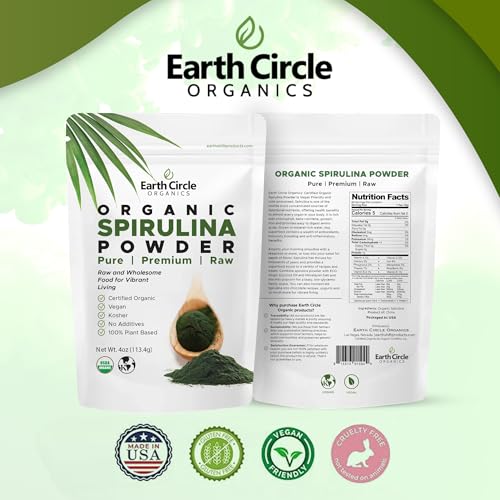 vegan spirulina powder for healthy diets
