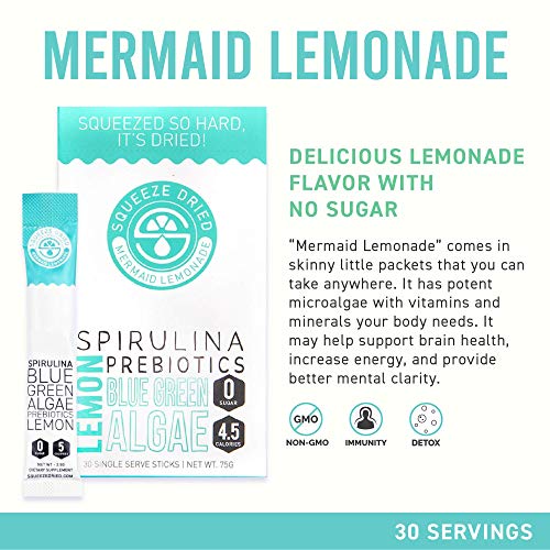 Vegan spirulina powder for smoothies