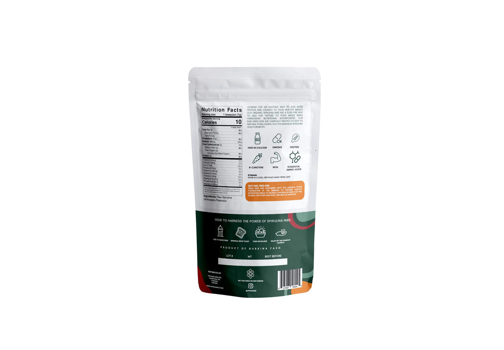 vegan spirulina protein booster snacks