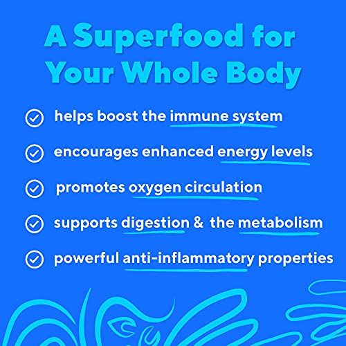 vegan spirulina superfood for health