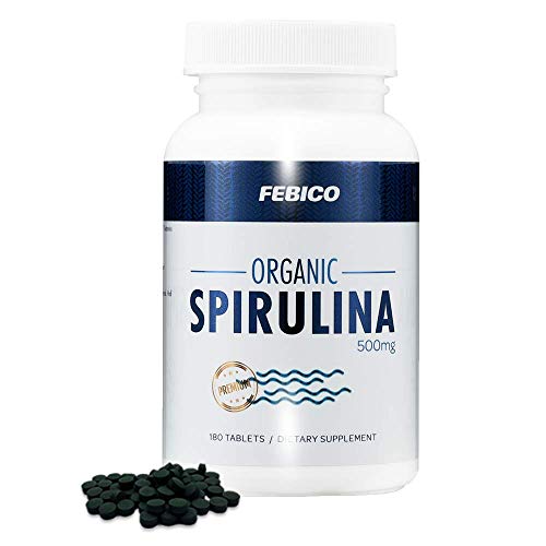 vegan spirulina supplement with vitamin B12