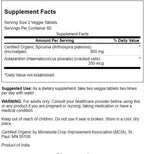 vegan spirulina tablets for energy