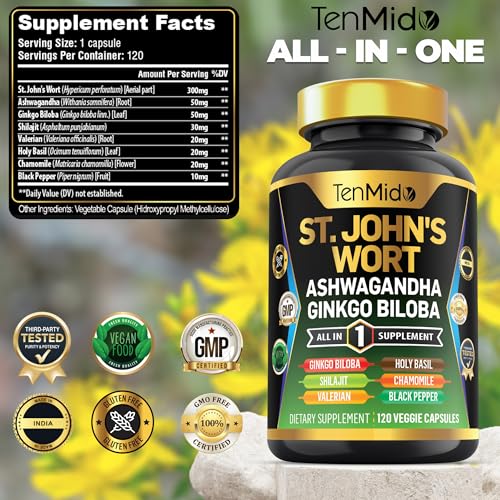 vegan st. john's wort capsules